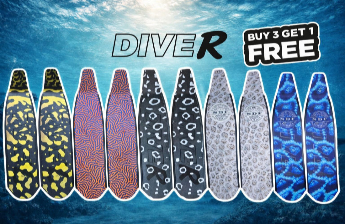 DiveR Fins - Designed by SDF Australia – Surf Dive Fish Australia